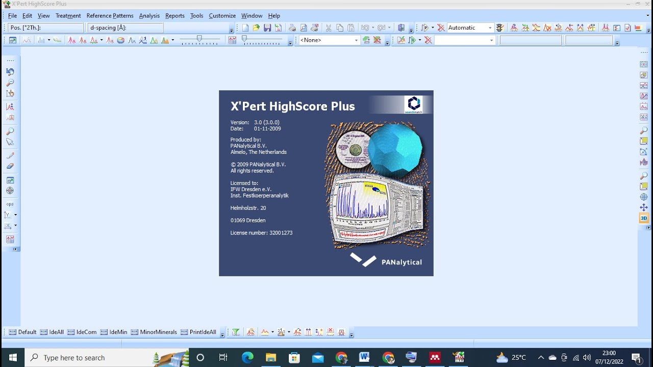 Cara Mengolah Hasil XRD Menggunakan Aplikasi High-Score Plus (HSP ...