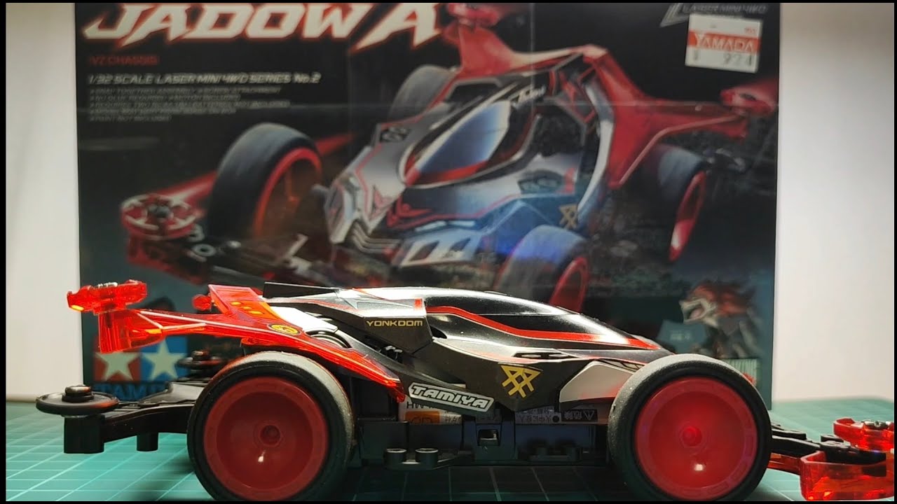 JADOW A | Unboxing and Build | ASMR | Tamiya Mini 4wd - YouTube