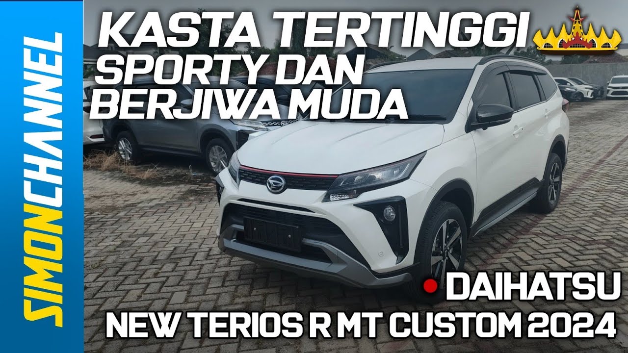 DAIHATSU TERIOS R MT CUSTOM [F800RG] 2024 - REVIEW INDONESIA - YouTube