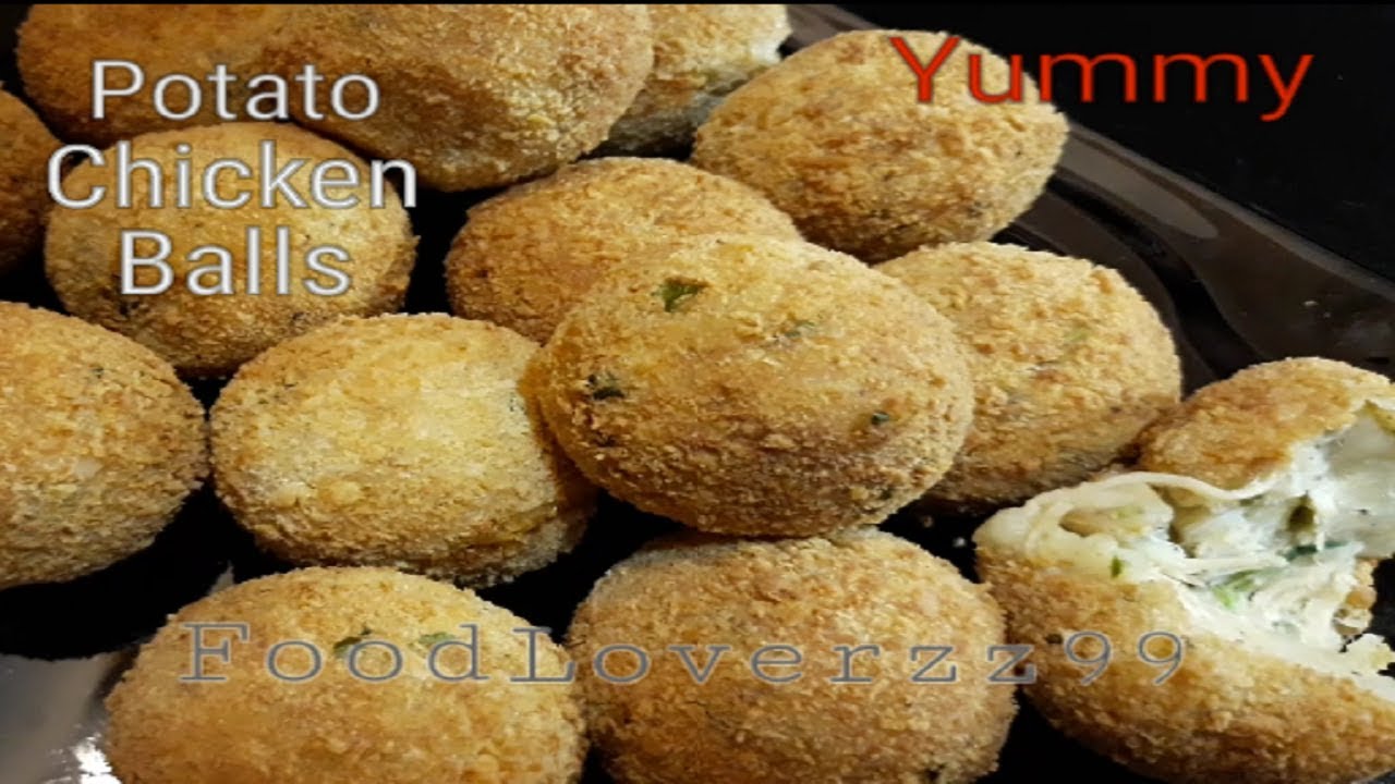 potato chicken balls | how to make potato chicken balls | Ramadan ...