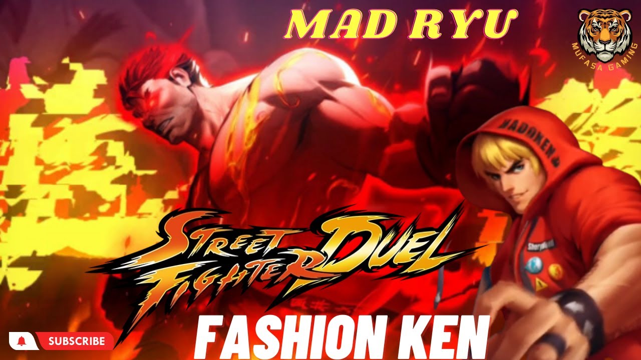 【Street Fighter Duel】FASHION KEN AND MAD RYU GAMEPLAY Android APK iOS ...