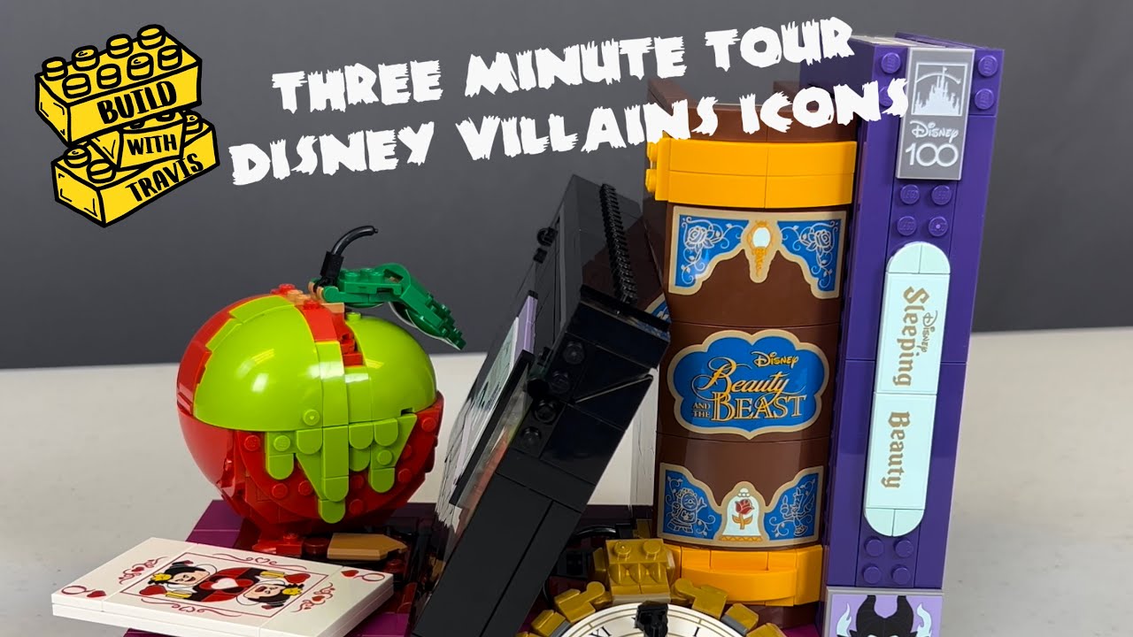 Three Minute Tour: Disney Villains Icons (43227) - YouTube