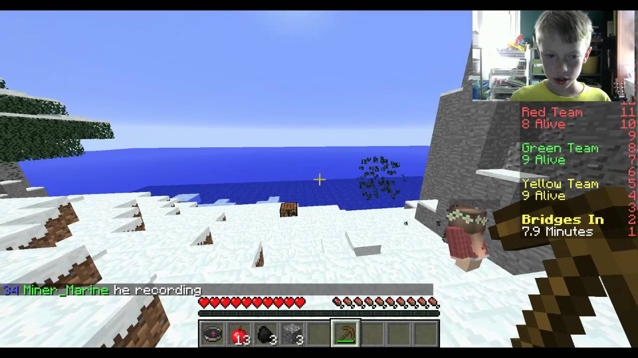 BRIANS WITH US AND LETS PLAY MINECRAFT - YouTube