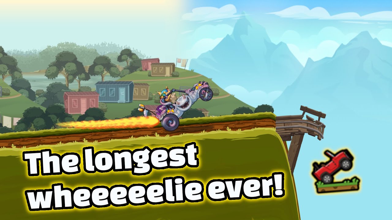 My OLD WHEELIE journey is complete! - Hill Climb Racing 2 - YouTube