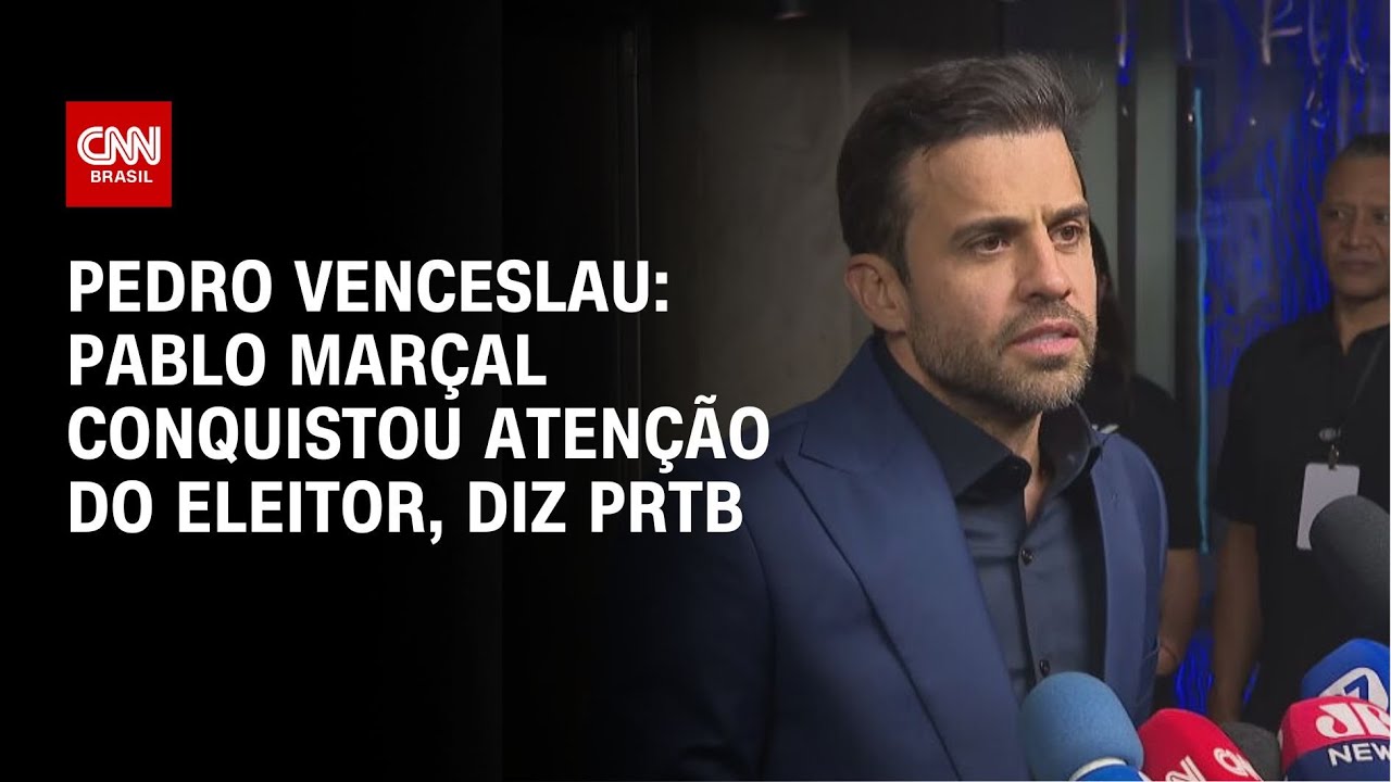 Pedro Venceslau: Pablo Marçal conquistou atenção do eleitor, diz PRTB ...