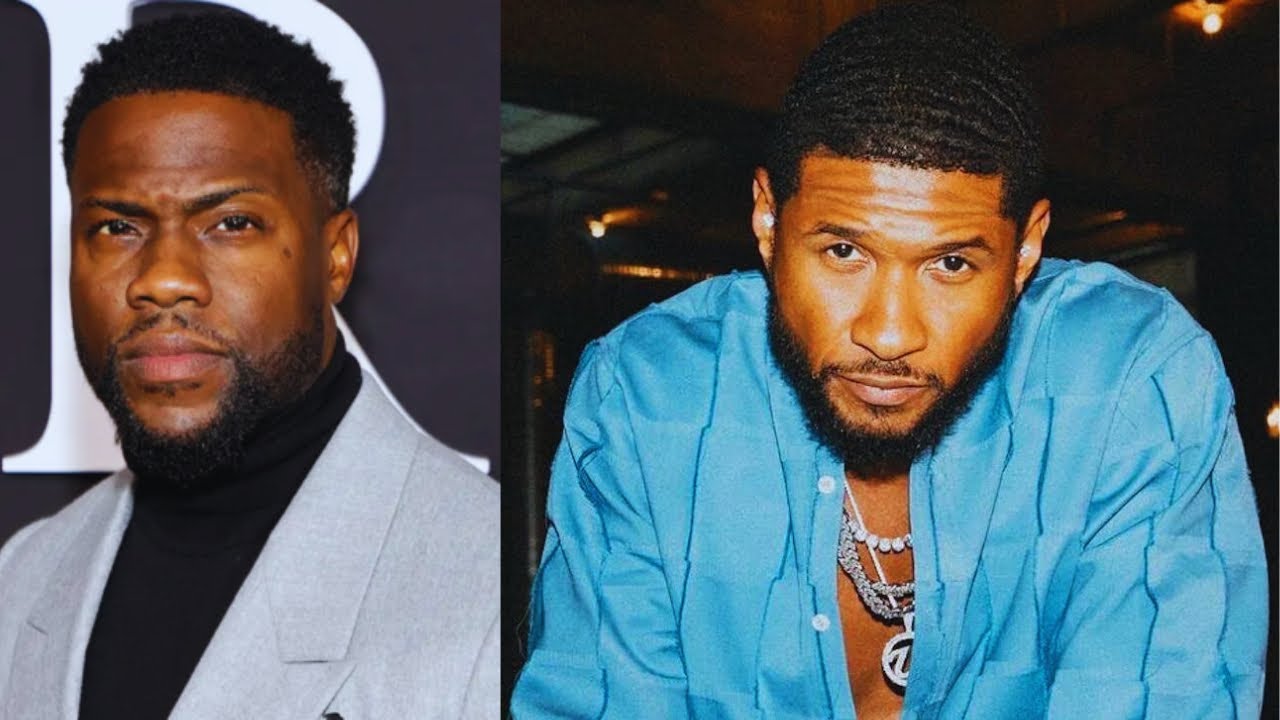 Usher Kicks Kevin Hart Off Stage 😂 - YouTube