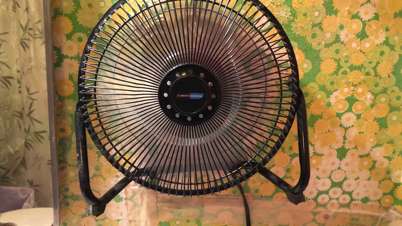 3 speed High velocity fan - YouTube