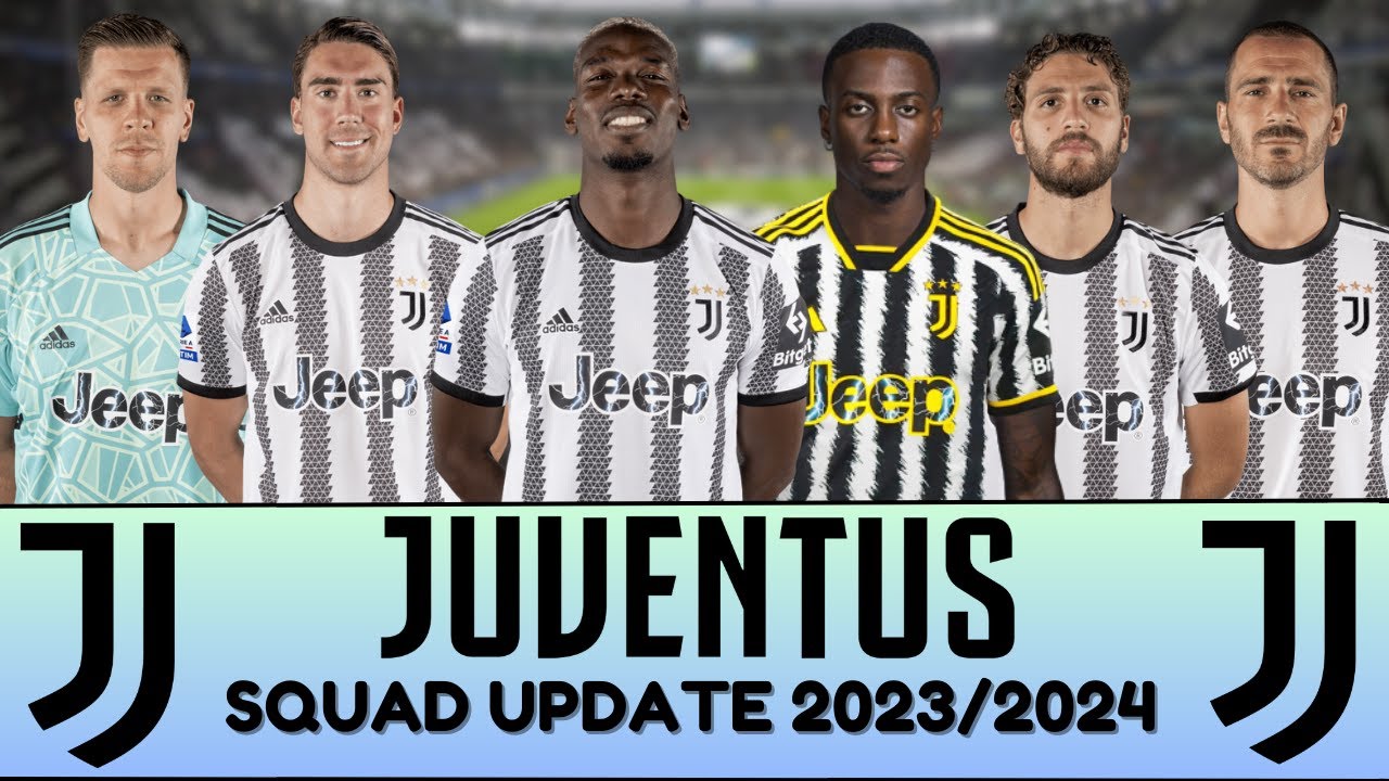 JUVENTUS F.C. Squad Update 2023/2024 | Juventus FC Detailed Squad - YouTube