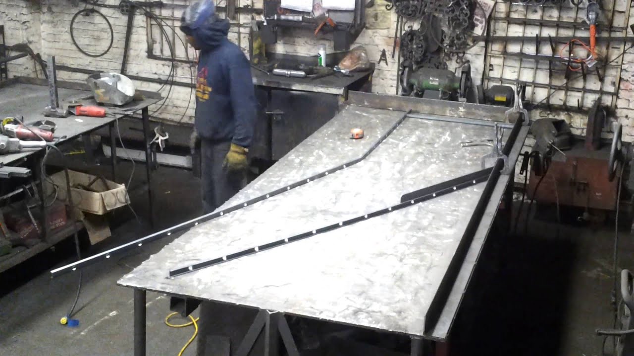 Railing Fabrication - YouTube