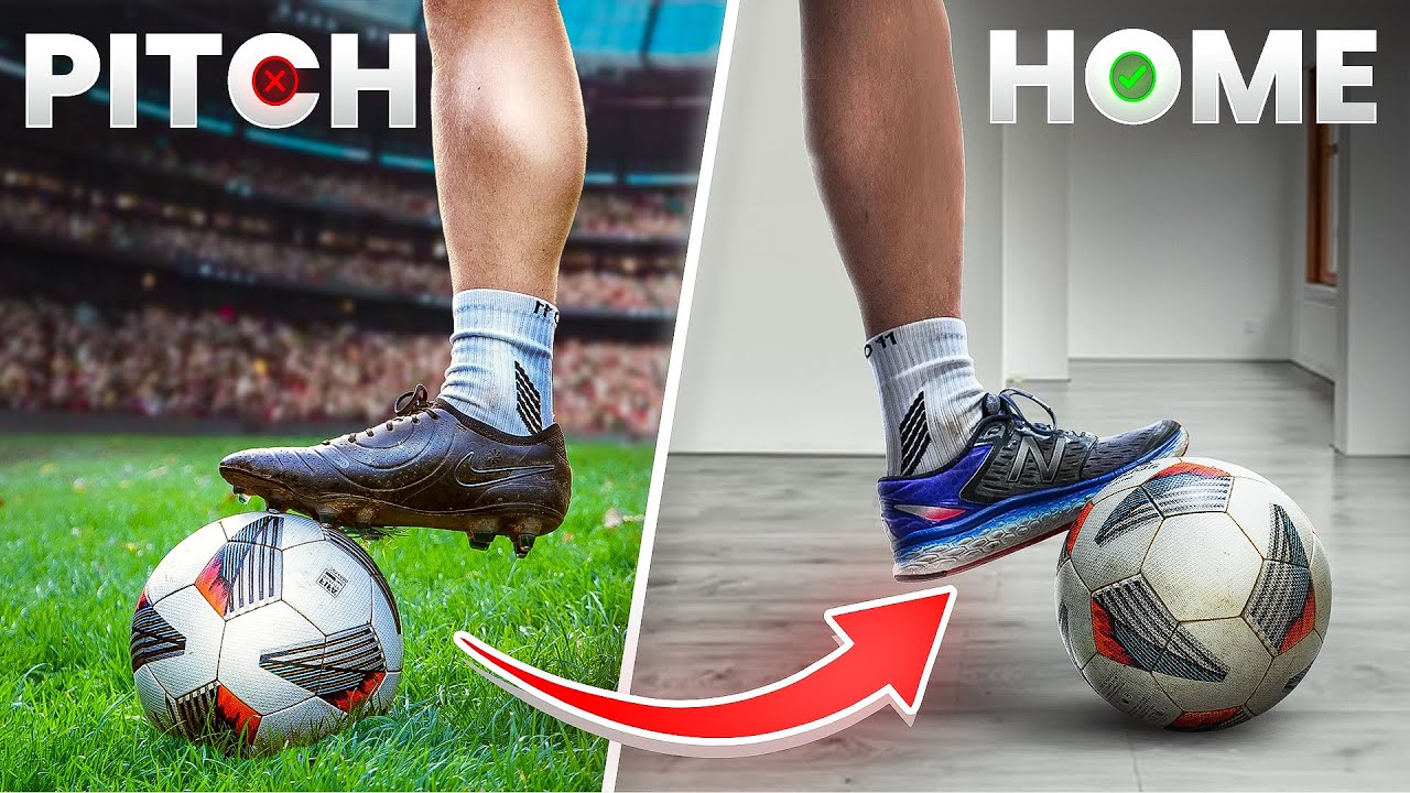 How To Train Like A Pro Footballer At HOME - YouTube