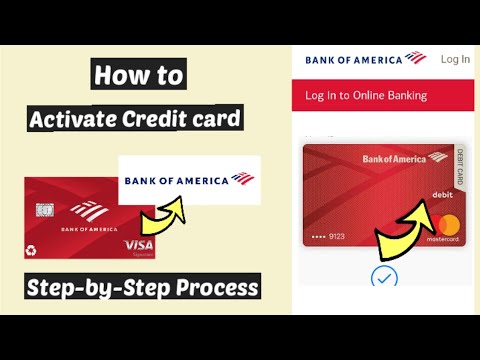 How To Activate Bank Of America Credit Card / How To Activate Credit ...
