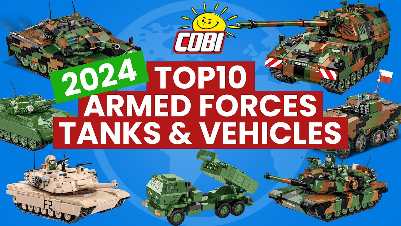 🚜 Top 10 COBI Armed Forces Tanks & Vehicles – Voted by YOU! 🚛 #cobi ...