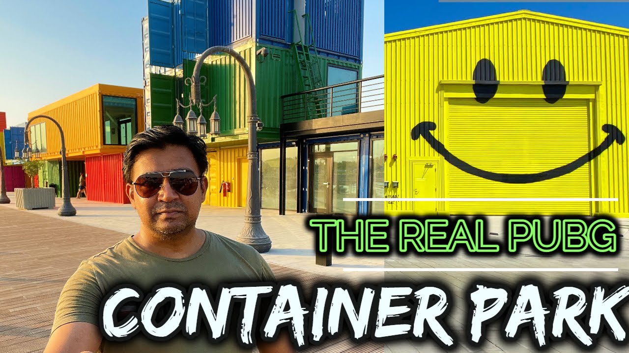 Real Life PUBG - Georgopol || Recycled Containers Park || Box Park ...