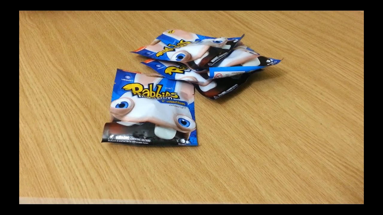 Rabbids Invasion: Series 1 - Blind Bag Quickies - YouTube