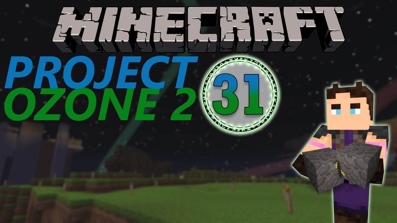 Minecraft: Project Ozone Part 31 - COMPRESSING COBBLESTONE - YouTube