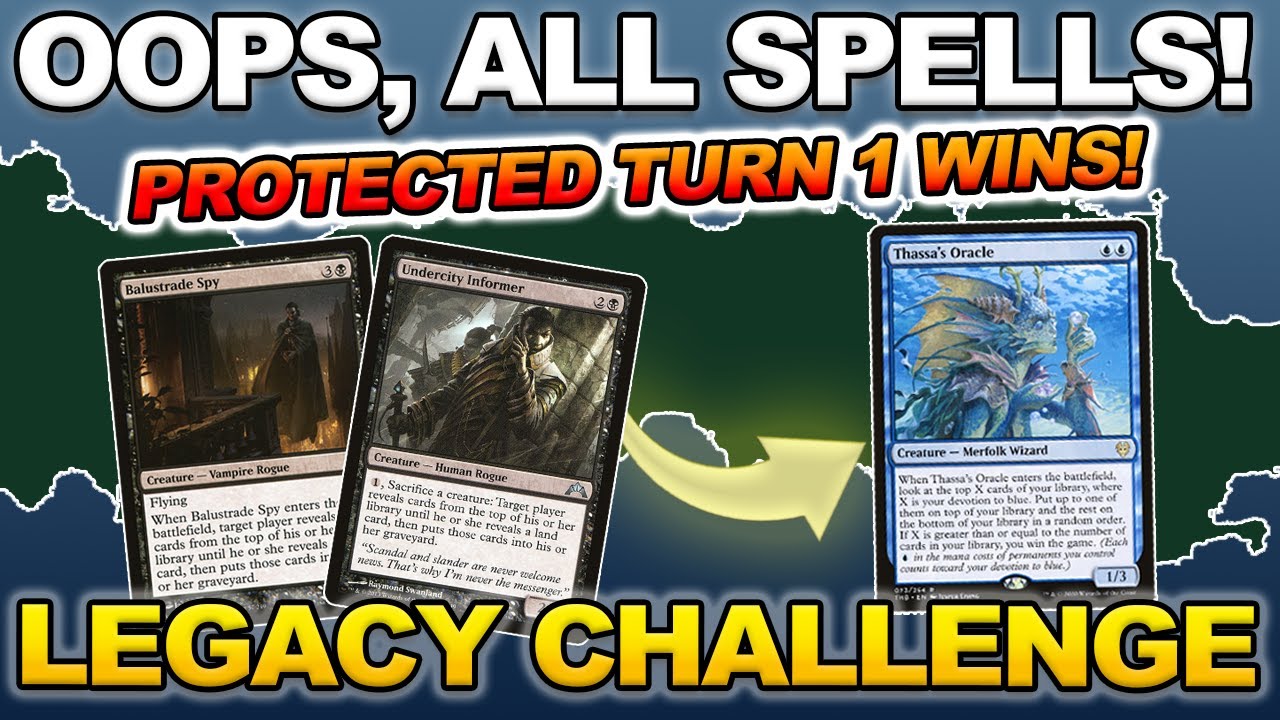 This Budget Legacy Deck is Tier 1! Oops, All Spells in a Legacy Challenge | MTGO | Maxtortion ...