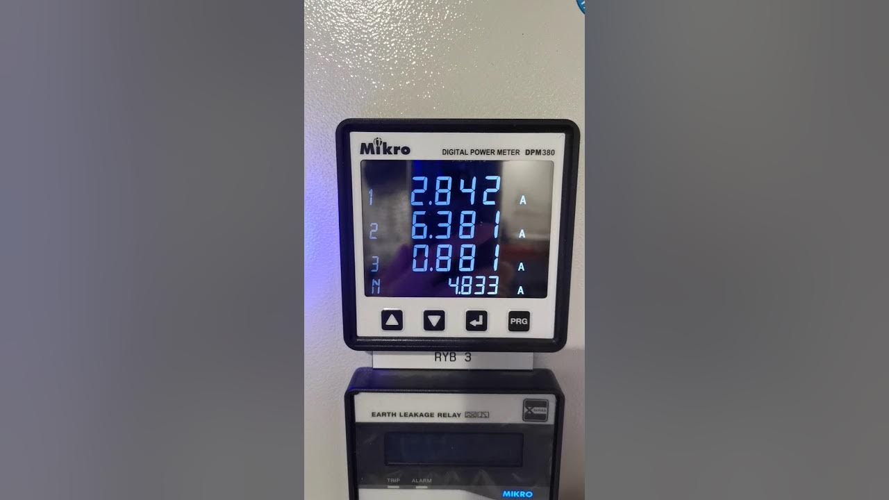 Mikro DPM380 reset Min and Max parameters - YouTube