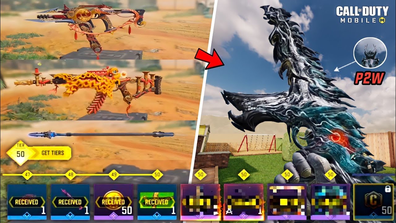 Season 2 (2024) senjata battle pass & legendary baru + Mythic TYPE 19 ...