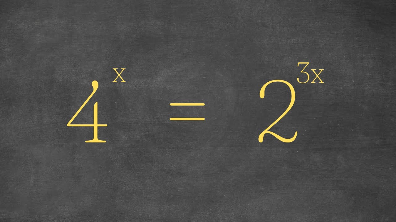 A Simple Problem Thats Not So Simple | A Beautiful Exponential Problem ...