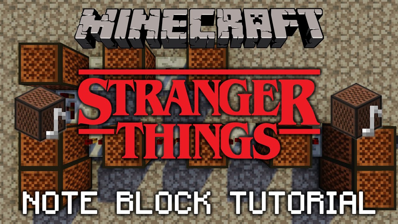 *EASY* Stranger Things Theme - Minecraft Note Block Tutorial - YouTube