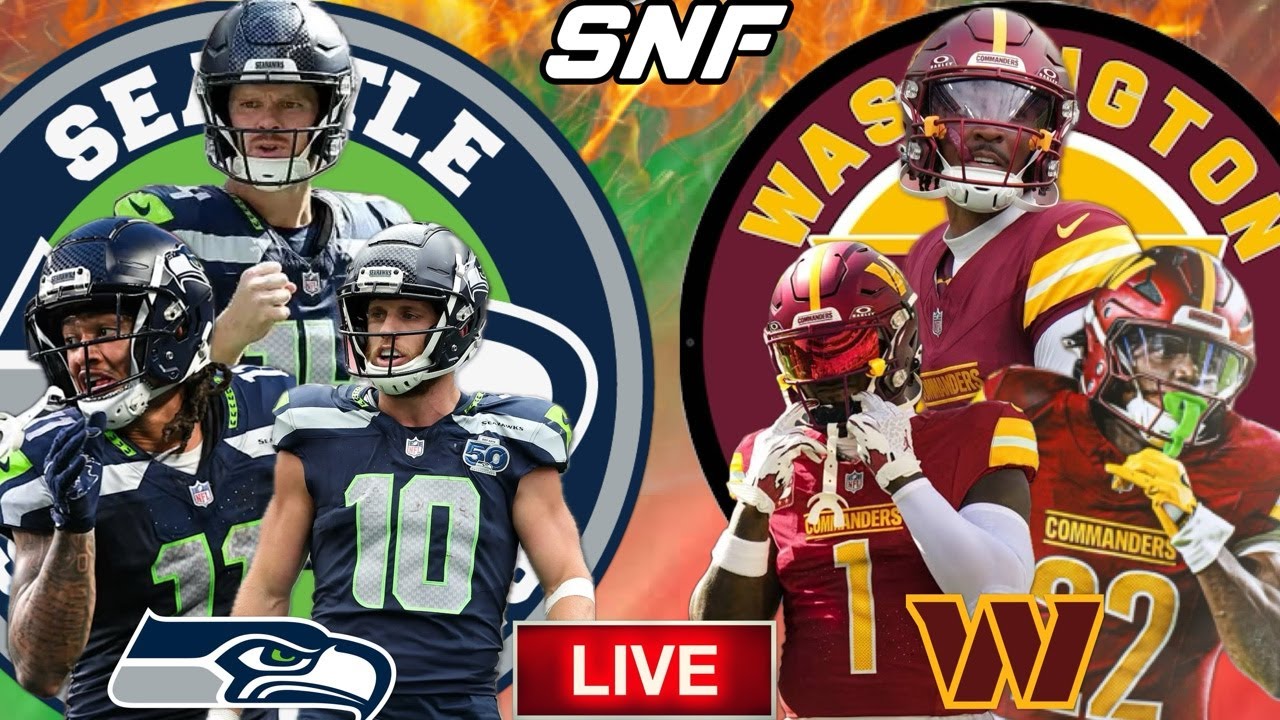 🏈 Seahawks vs Commanders, ULTIMATE Live Stream Reactions | SNF Week 9 ...