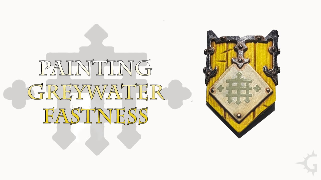 Painting the New Cities of Sigmar Fast: Greywater Fastness - YouTube