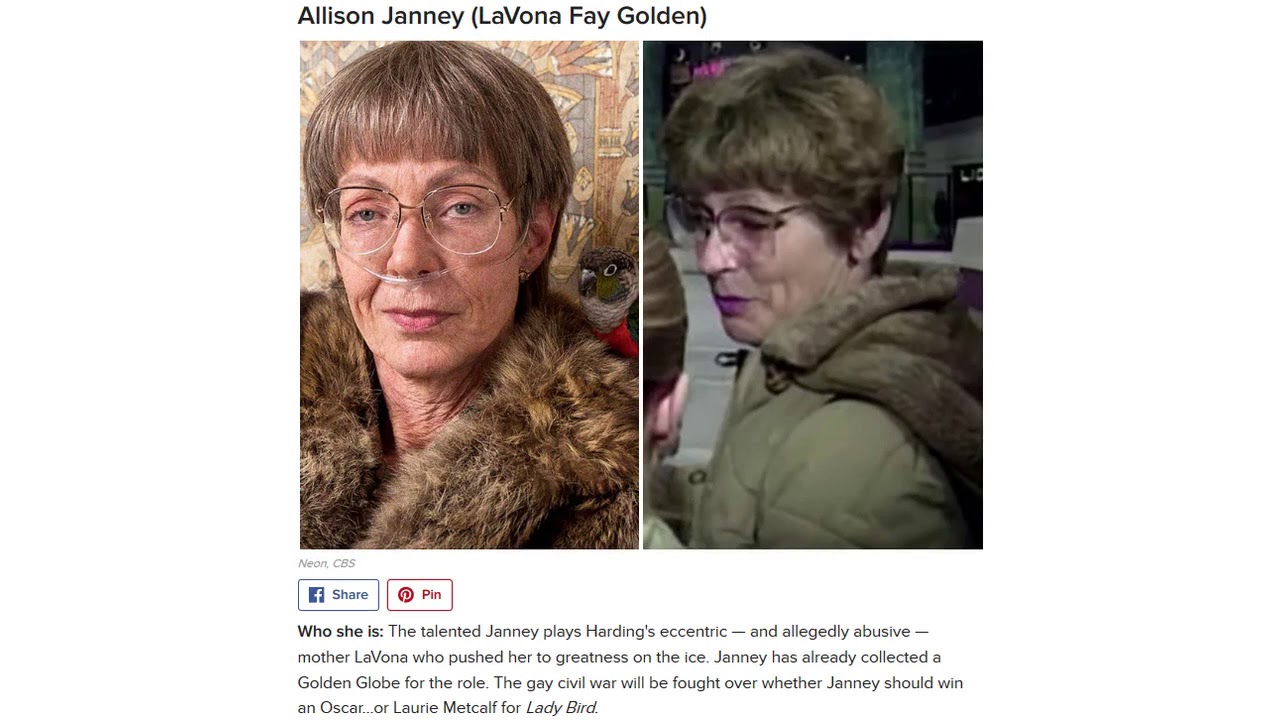 OMG, The "I, Tonya" Cast Looks Just Like Their Real-Life Counterparts ...