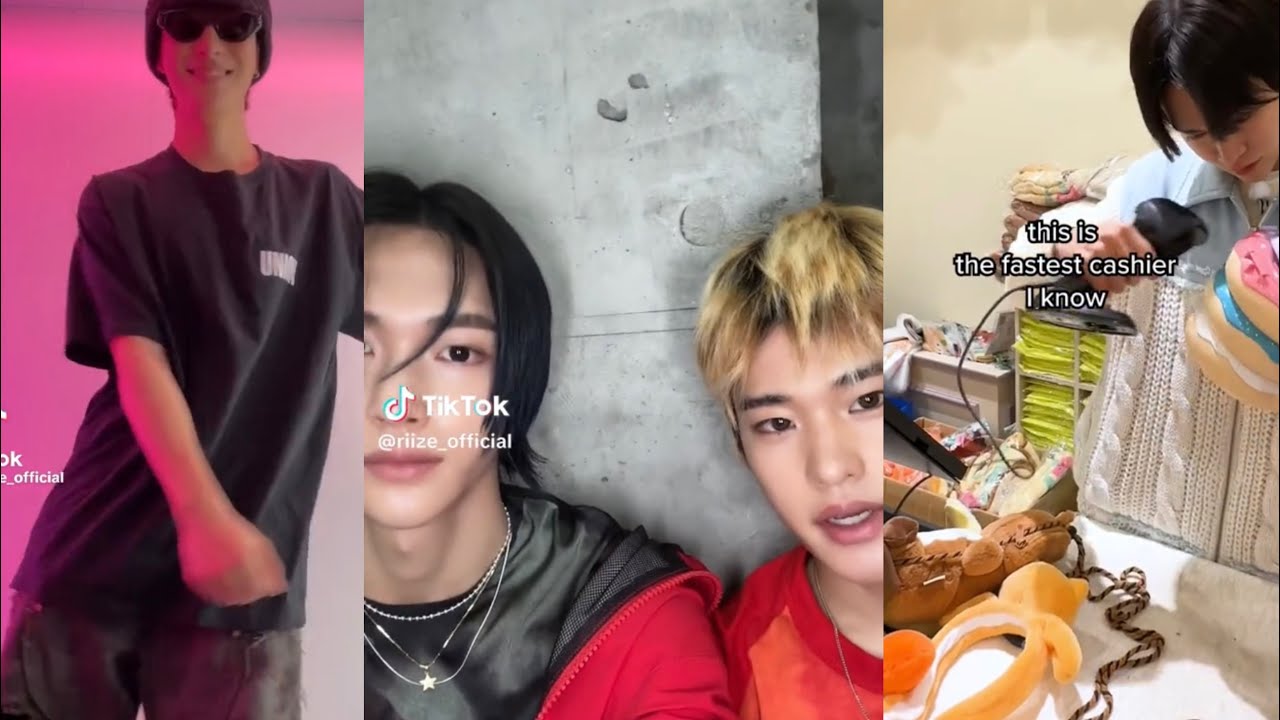 Riize Tiktoks 🌟(AKA Riize Being Weird And Relatable For 2:17 minutes ...