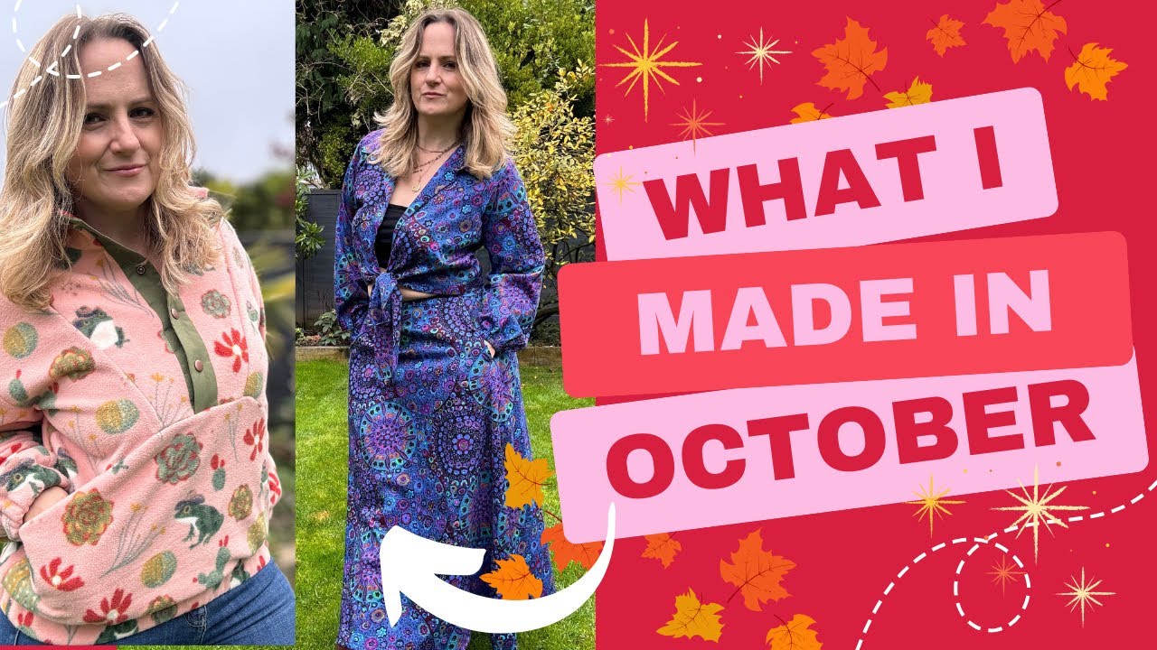 My October Makes: Perfect Pieces for Cooler Weather - YouTube