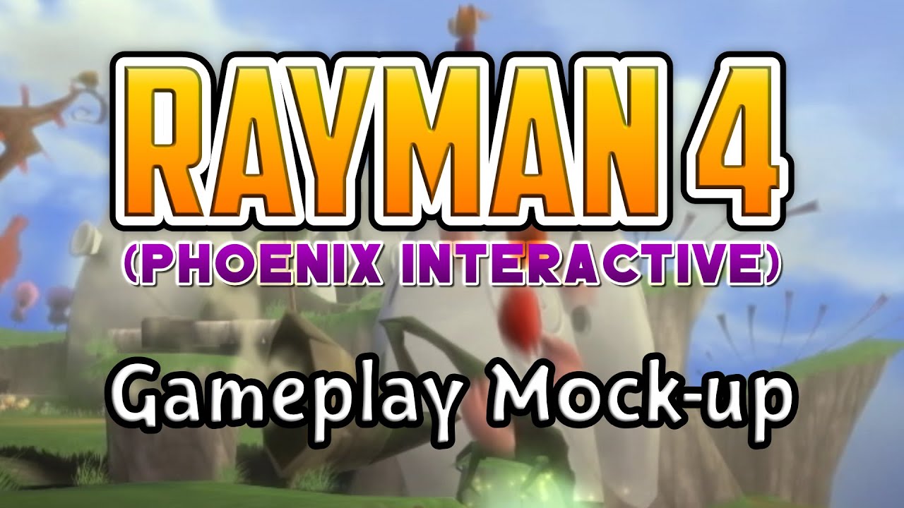 Rayman 4 (Phoenix Interactive) Gameplay Mockup Animation - YouTube