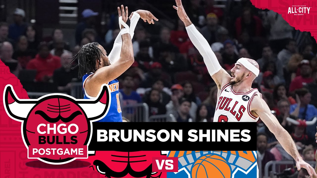 Jalen Brunson scores 45, Andre Drummond hurt in Chicago Bulls loss to ...