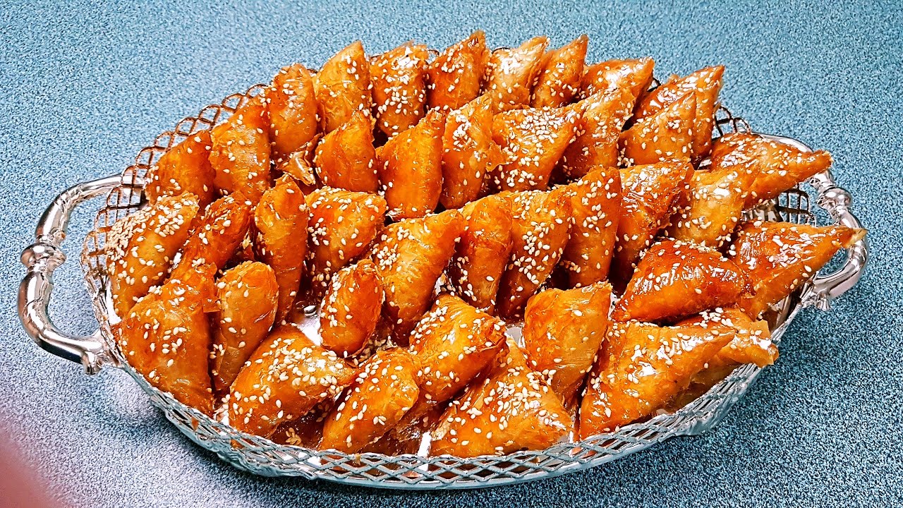 Heerlijke Marokkaanse Amandel Briwat, Briouat Met Louz - YouTube