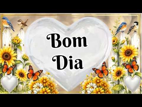 Bom Dia! Receba esta linda mensagem! Abençoado dia!