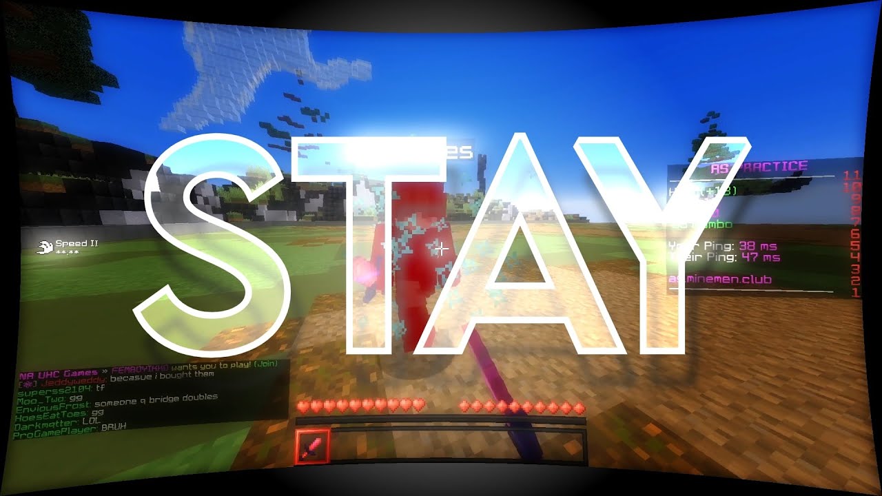 "STAY" - minecraft monatge - YouTube