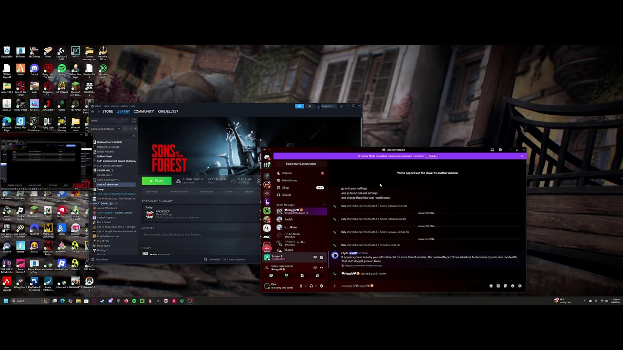Sons of the forest w/gf.. hillbilly time - YouTube