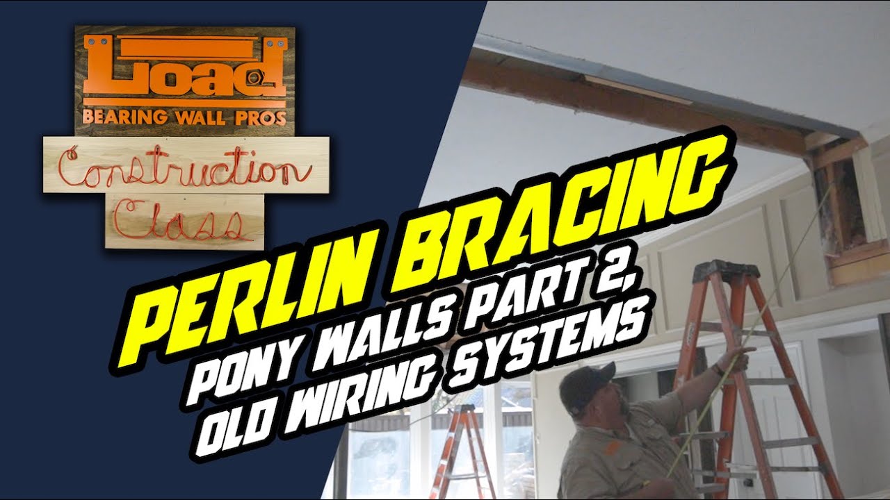 Construction Class - S1:E8 (2 of 2) [Purlin Bracing, Pony Walls part 2 ...