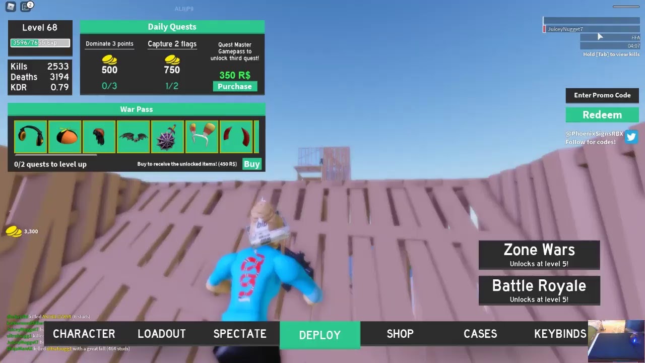 roblox fortnite knock off - YouTube