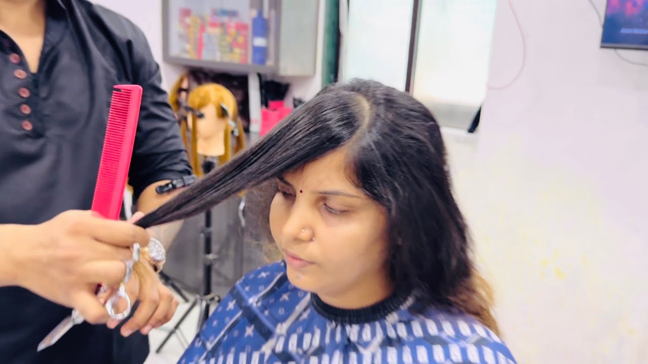 How to reverse graduation haircut / step with layers haircut step by ...