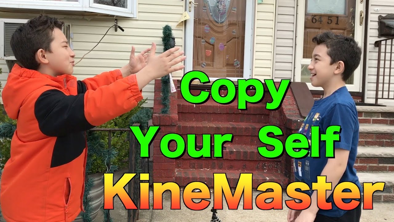 How to Duplicate Your Self in a video - Copy Your Self KineMaster ...