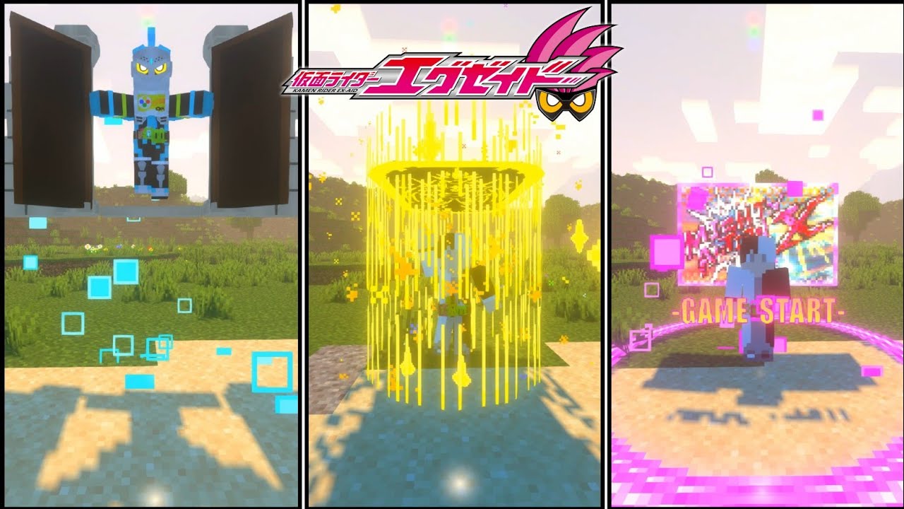 Kamen Rider Ex-Aid Mods For Minecraft Java 1.18.2 - YouTube