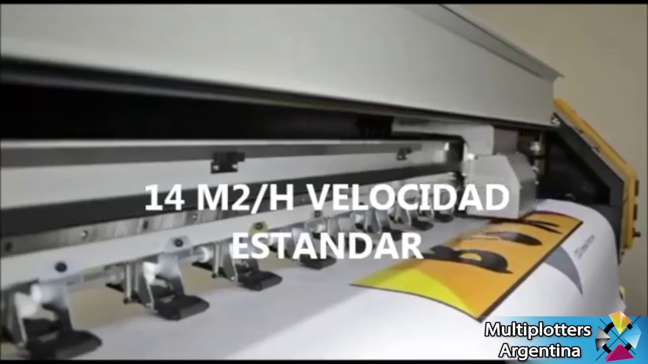Plotter de impresión Human EJET V0 2 1,60mts - YouTube