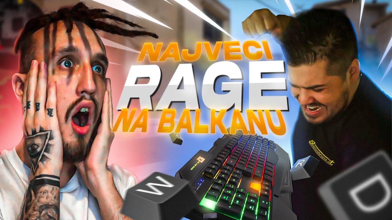 NAJVECI BALKANSKI RAGE IKADA ! *polupao sve* - YouTube