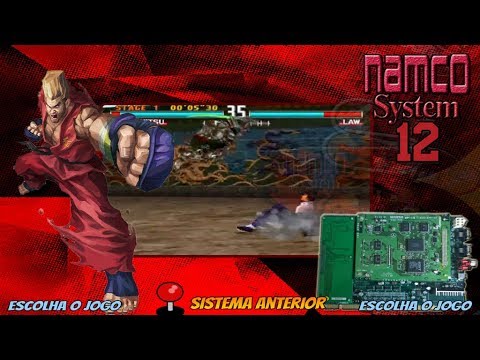 Namco system 12 Hyperspin - YouTube