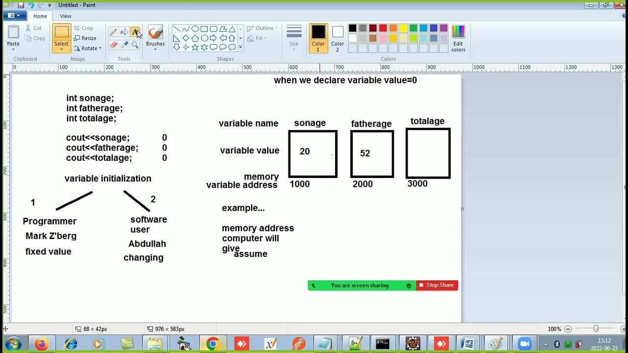 Programming with Mohammad(Day 1 , Datatypes & Variables) - YouTube