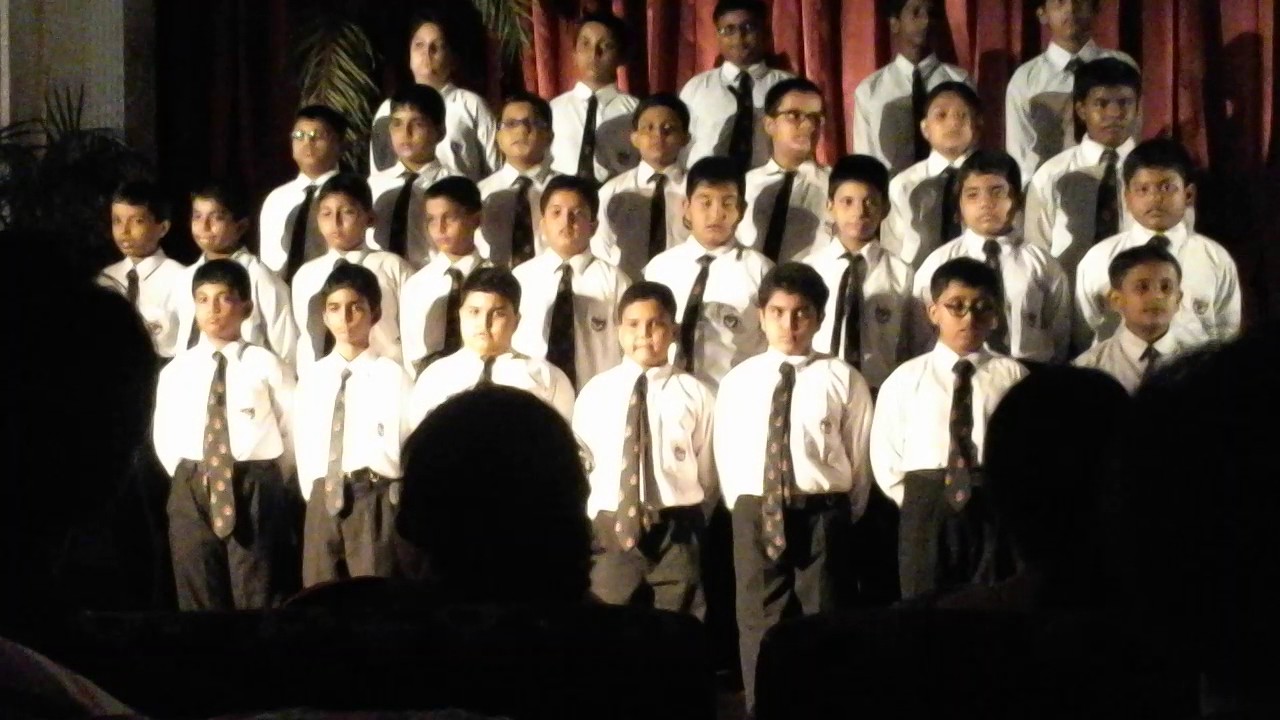 Calcutta Boy's School choir - YouTube