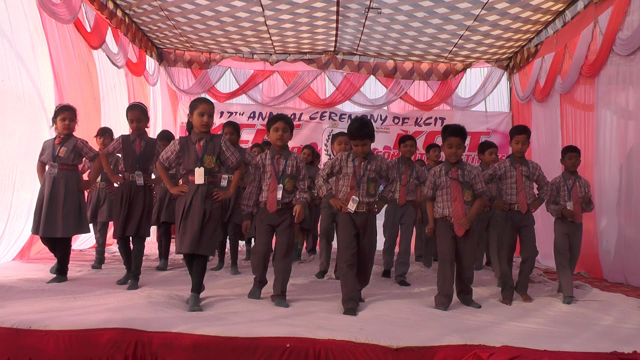 SCHOOL CHALE HUM CLASS-2 KCIT SCHOOL GONDA - YouTube