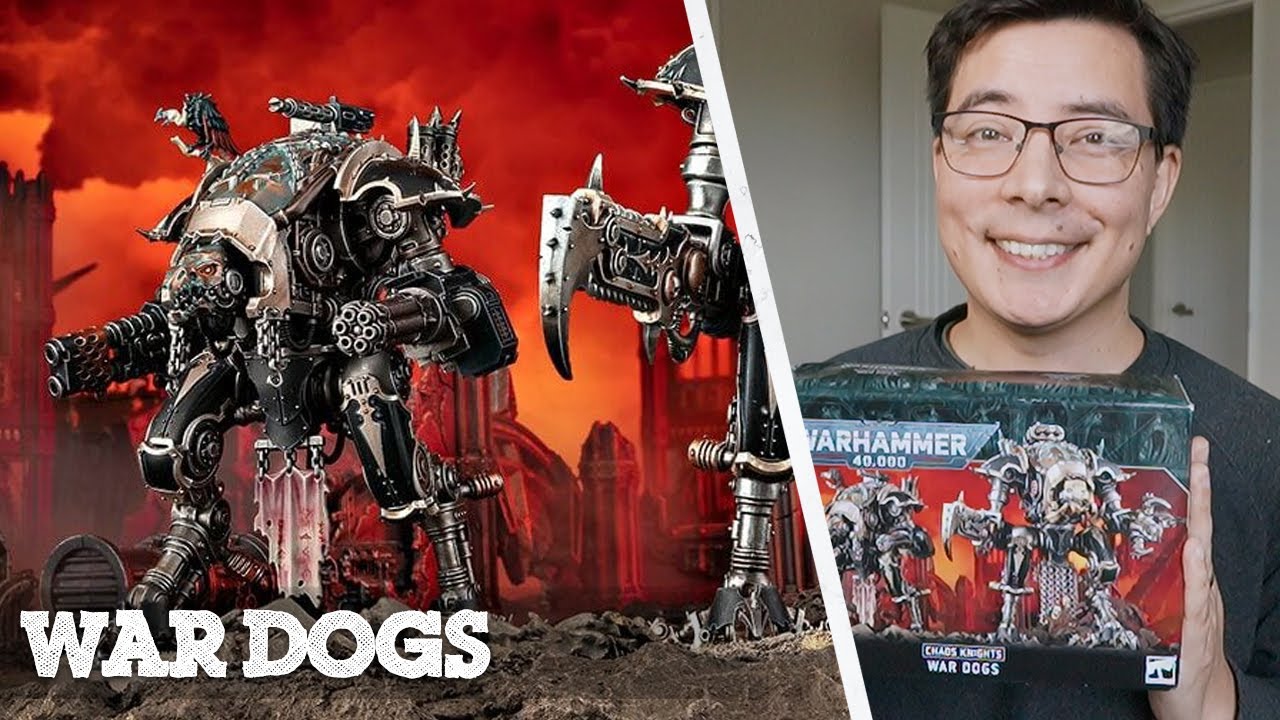 Wake Up The Hounds - Chaos Knight War Dogs, Warhammer 40k - YouTube