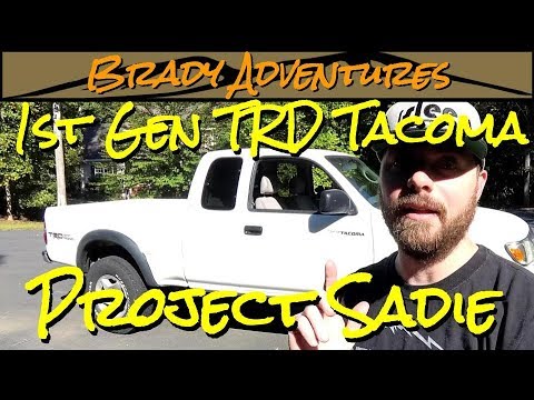1st Gen Tacoma TRD Off-Road Walkaround - Project Sadie - YouTube