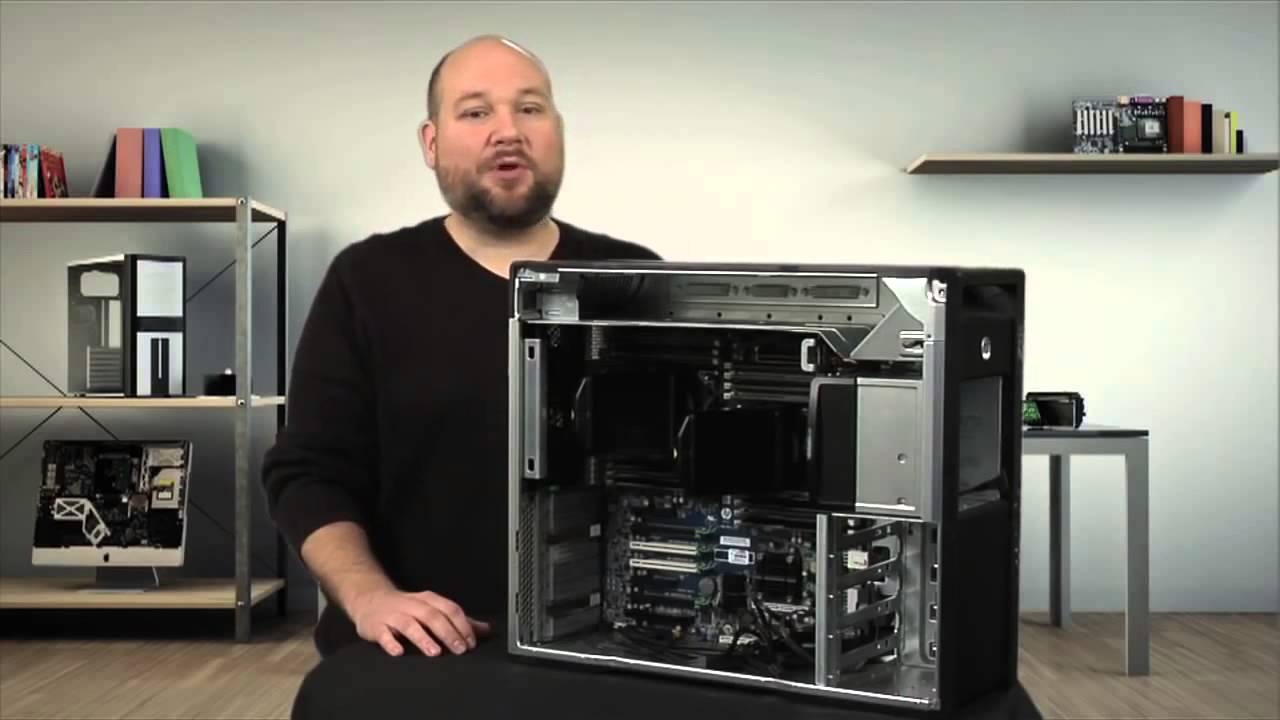 Cracking Open The HP Z820 Workstation - YouTube