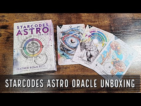 Starcodes Astro Oracle | Unboxing and Flip Through - YouTube